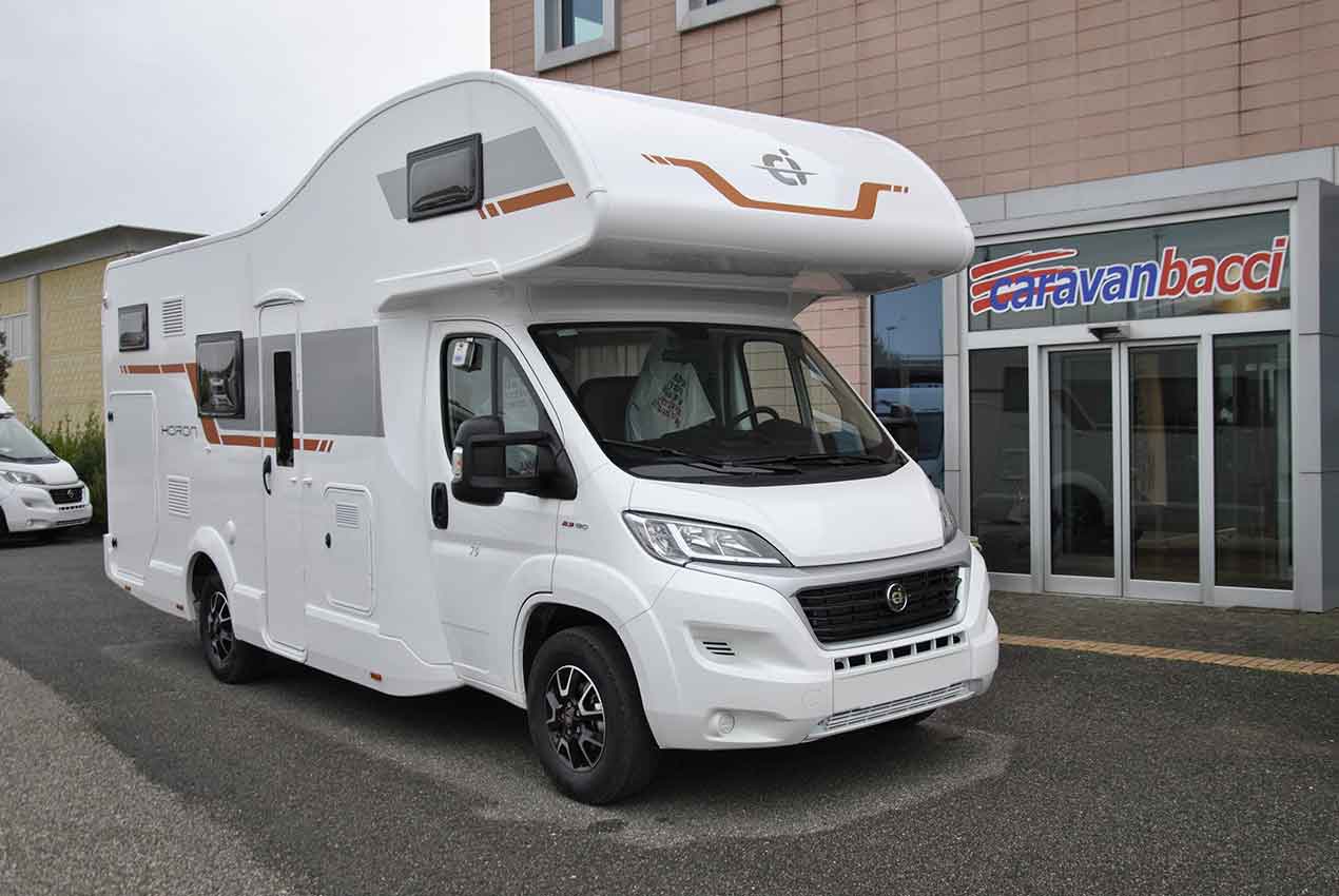 Camper Mansardato Usato Ci Horon 79 - Caravanbacci