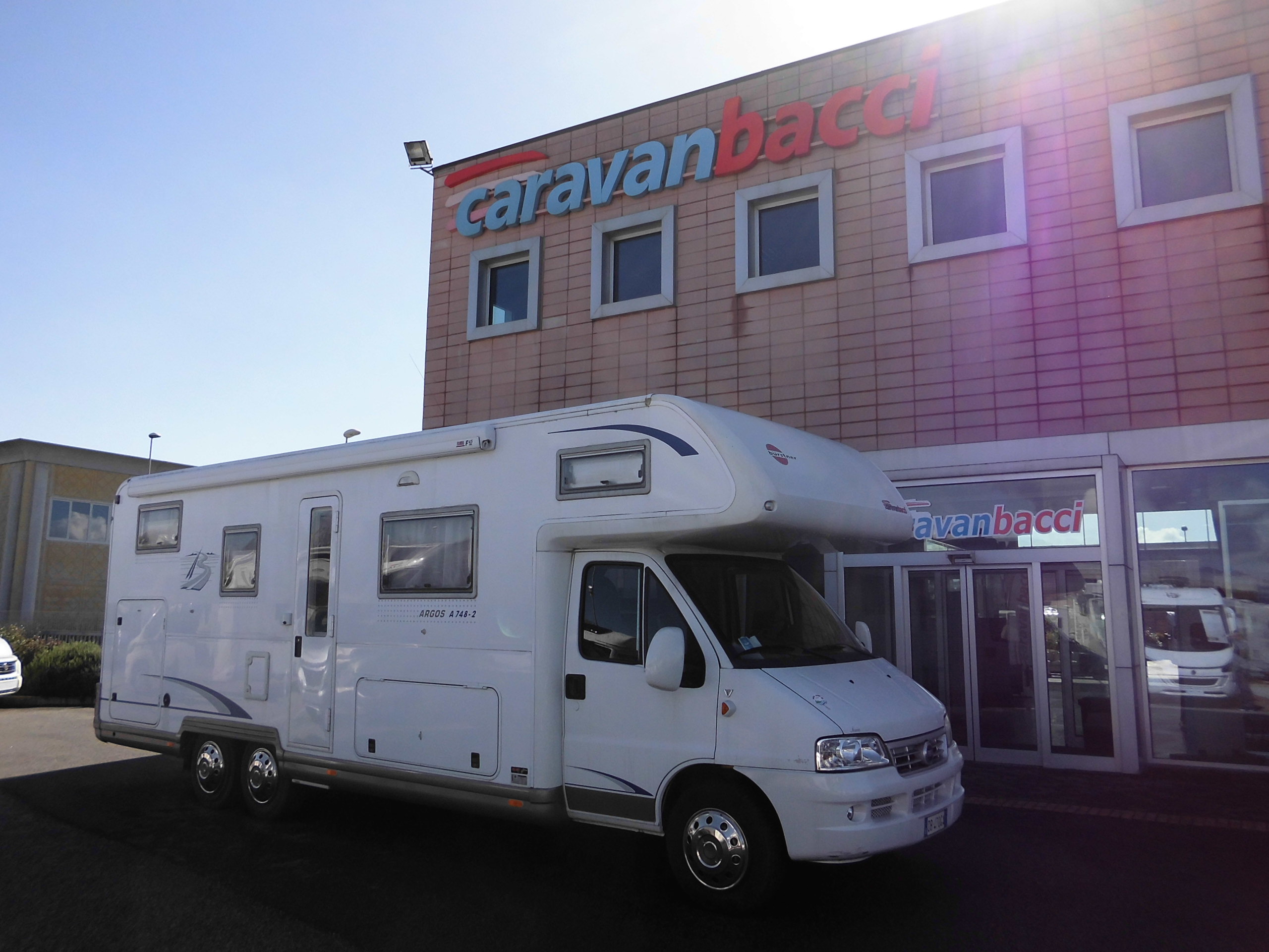 Camper Mansardato None Burstner Argos 748-2 - Caravanbacci
