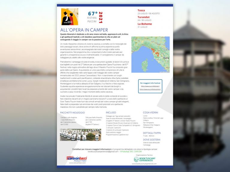 All’Opera in Camper - Caravanbacci