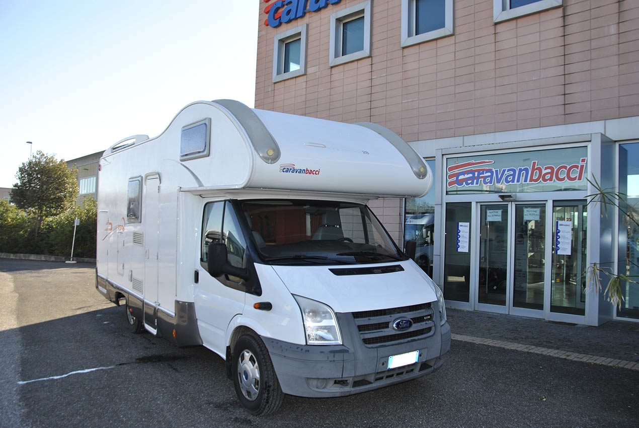 Camper Mansardato Usato XGo Dynamic 28 - Caravanbacci