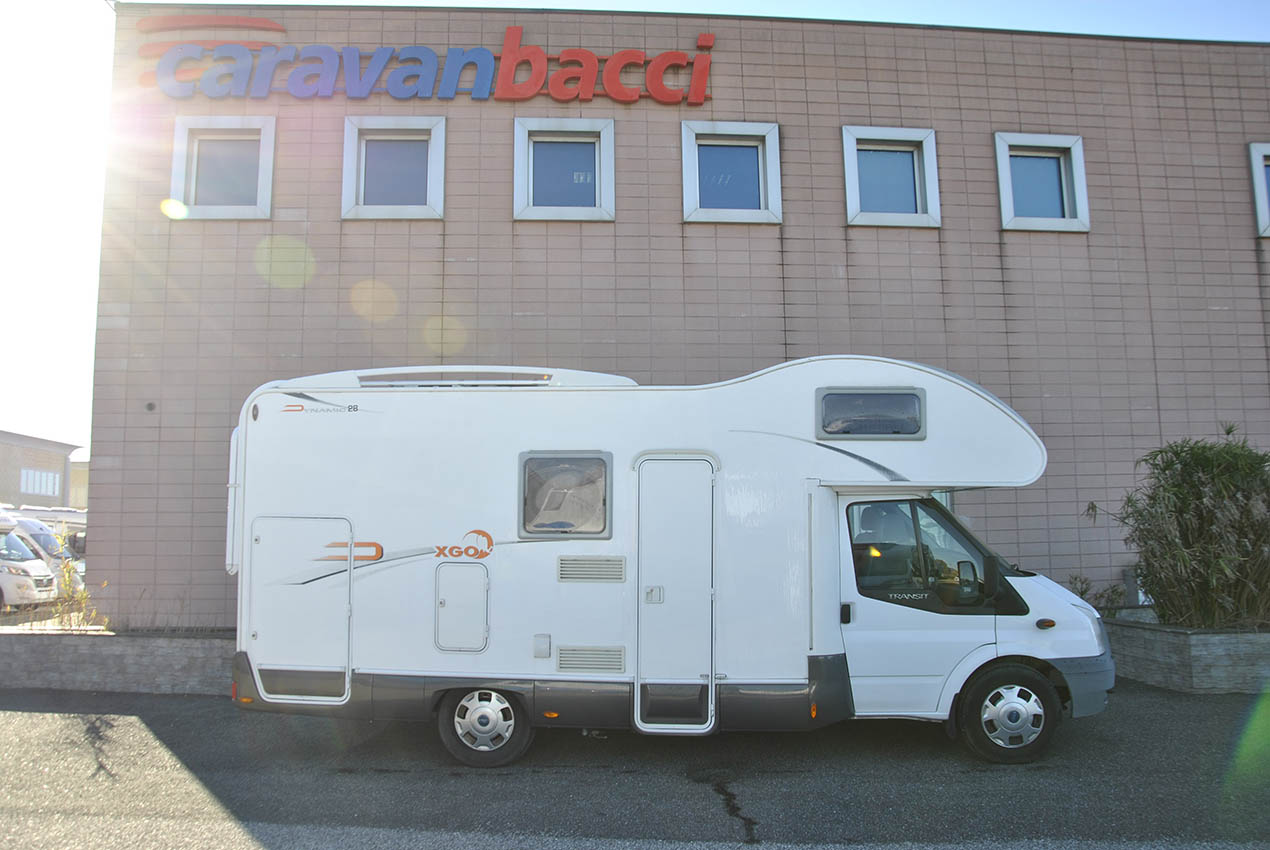 Camper Mansardato Usato XGo Dynamic 28 - Caravanbacci