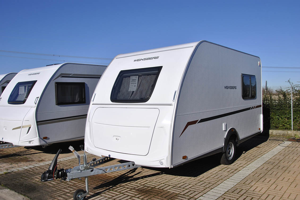 Camper Caravan/Roulotte Nuovo Weinsberg Caracito 390 QD - Caravanbacci
