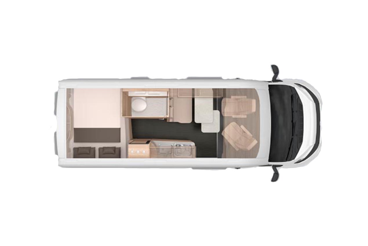 Camper Furgonato/Van Usato Knaus Box Star 600 Family - Caravanbacci