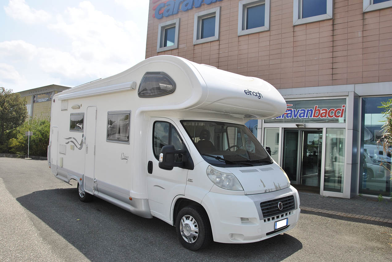 Camper Mansardato Usato Elnagh Prince 57 D - Caravanbacci