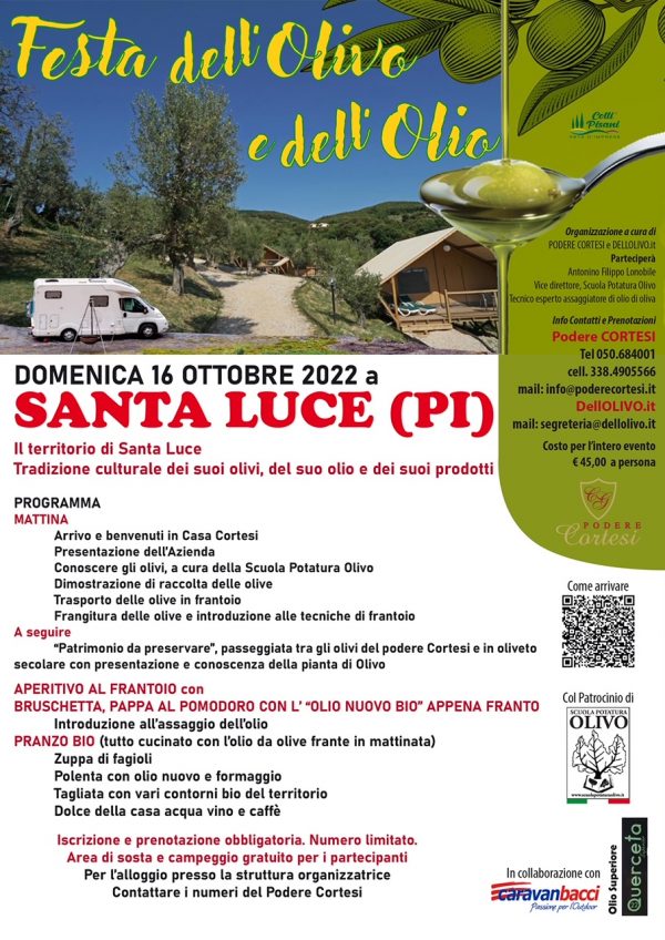 Festa dell'Olivo e dell'Olio - Santa Luce (Pi) - Caravanbacci