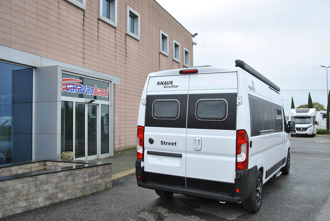 Camper Furgonato/Van Nuovo Knaus Boxstar 600 Street 60 years - Caravanbacci