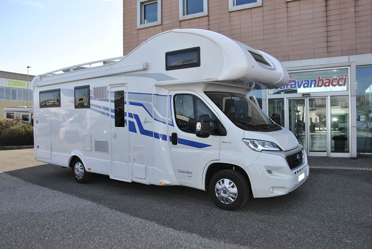 Camper Mansardato Usato Rimor Superbrig 695 TC - Caravanbacci