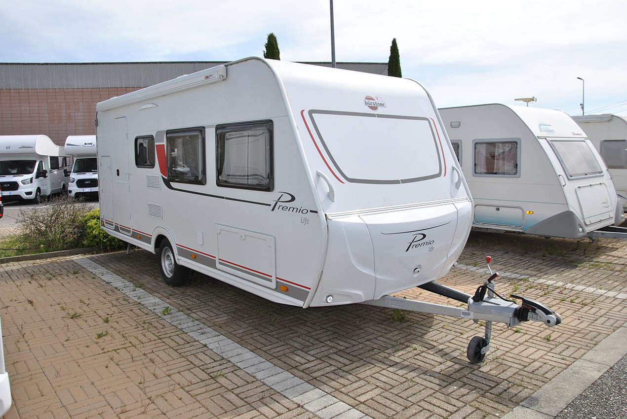 Camper Caravan/Roulotte Usato Burstner Premio Life 490 TK - Caravanbacci