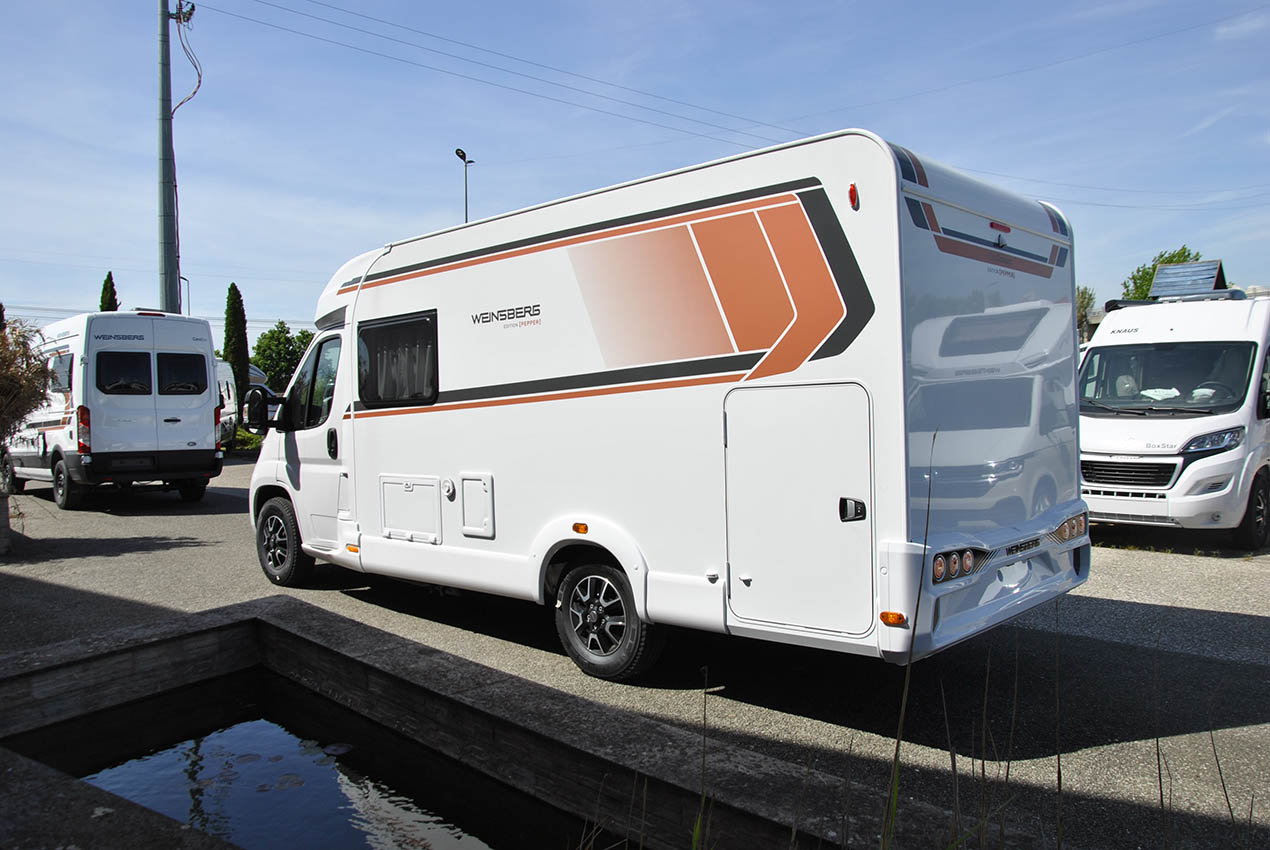 Camper Semintegrale Nuovo Weinsberg CaraCompact 600 MEG Edition Pepper - Caravanbacci