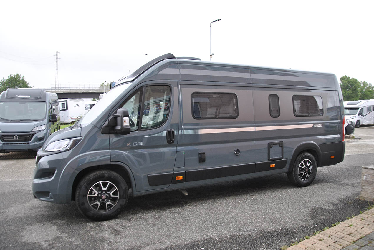 Camper Furgonato/Van Nuovo Mobilvetta Admiral K 6.3 - Caravanbacci