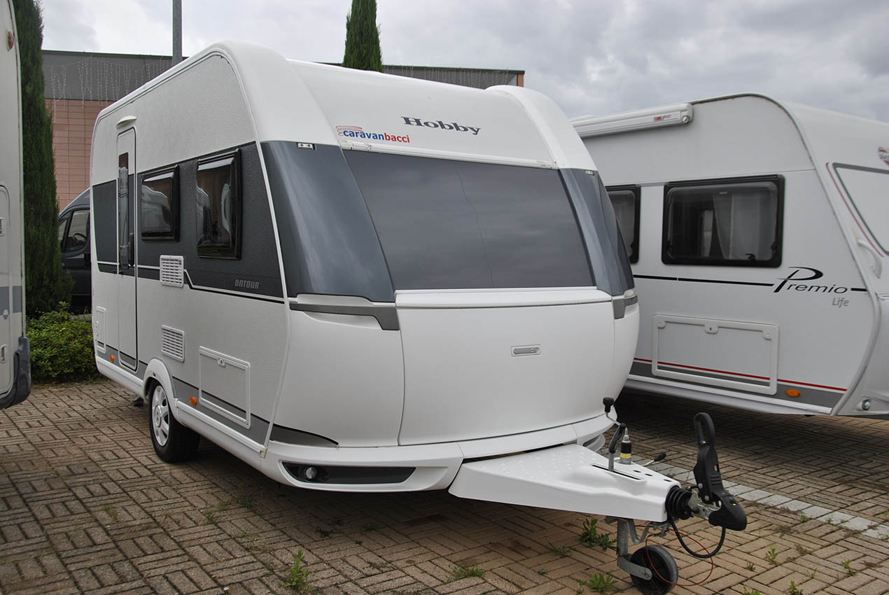 Camper Caravan/Roulotte Usato Hobby Ontour 390 - Caravanbacci