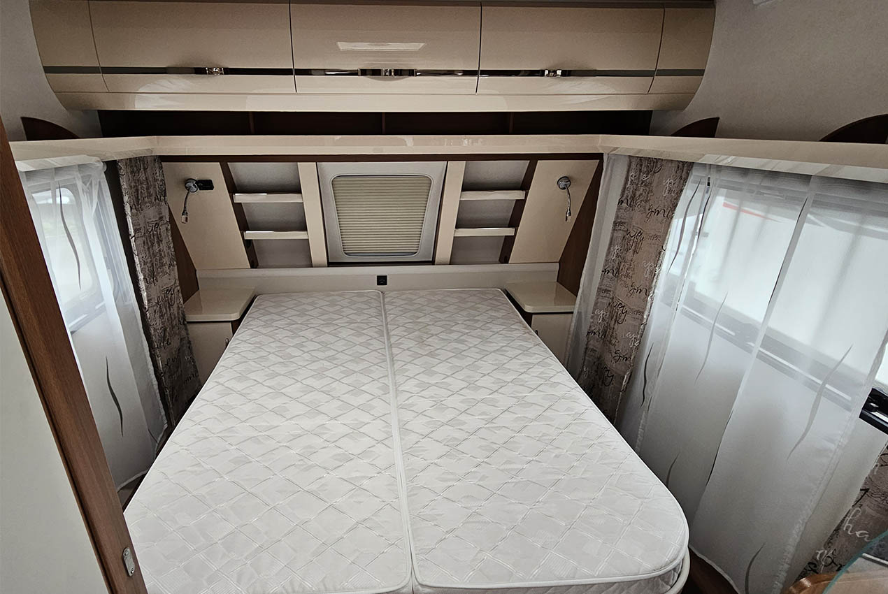 Camper Caravan/Roulotte Usato Hobby 540 UFF Excellent - Caravanbacci