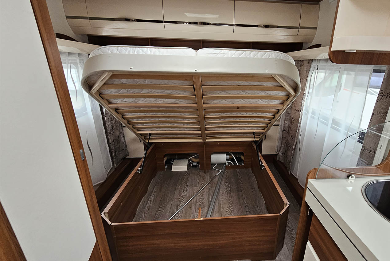 Camper Caravan/Roulotte Usato Hobby 540 UFF Excellent - Caravanbacci