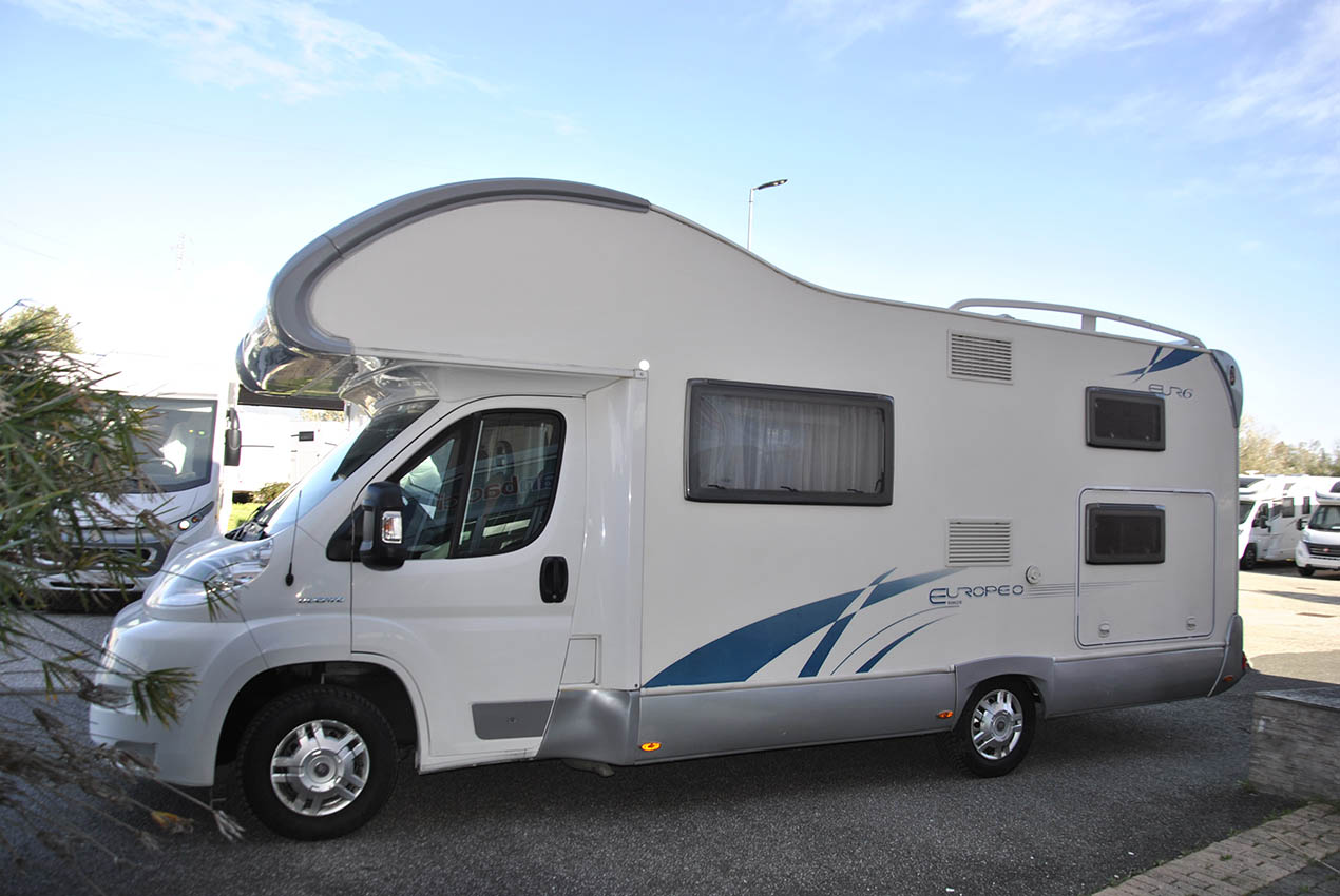 Camper Mansardato Usato Rimor Europeo 6 - Caravanbacci
