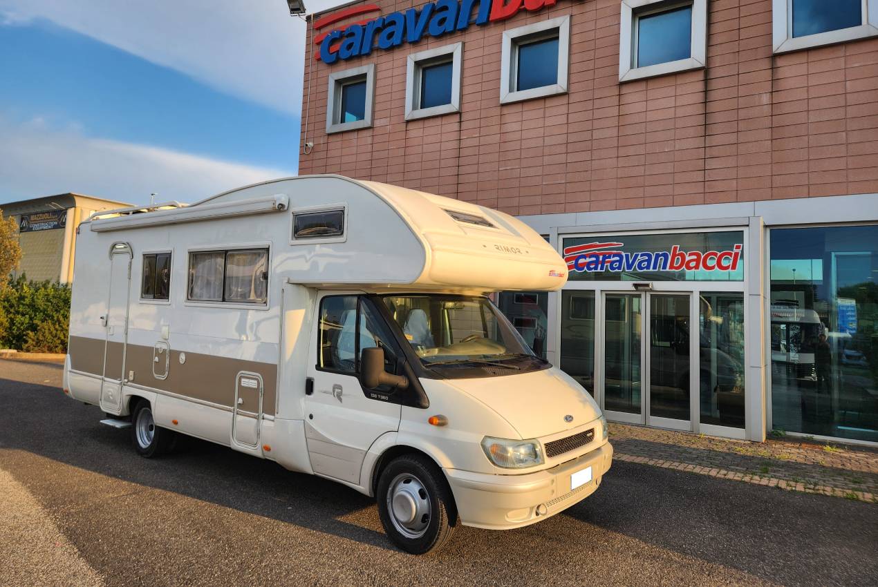 Camper Mansardato Usato Rimor Super Brig 678 - Caravanbacci